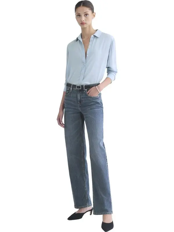 Everlane Column Jean - Ocean | 31" Inseam